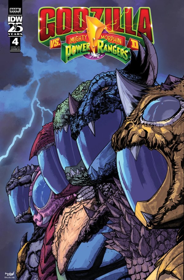 Godzilla vs. the Mighty Morphin Power Rangers II #4 Reviews