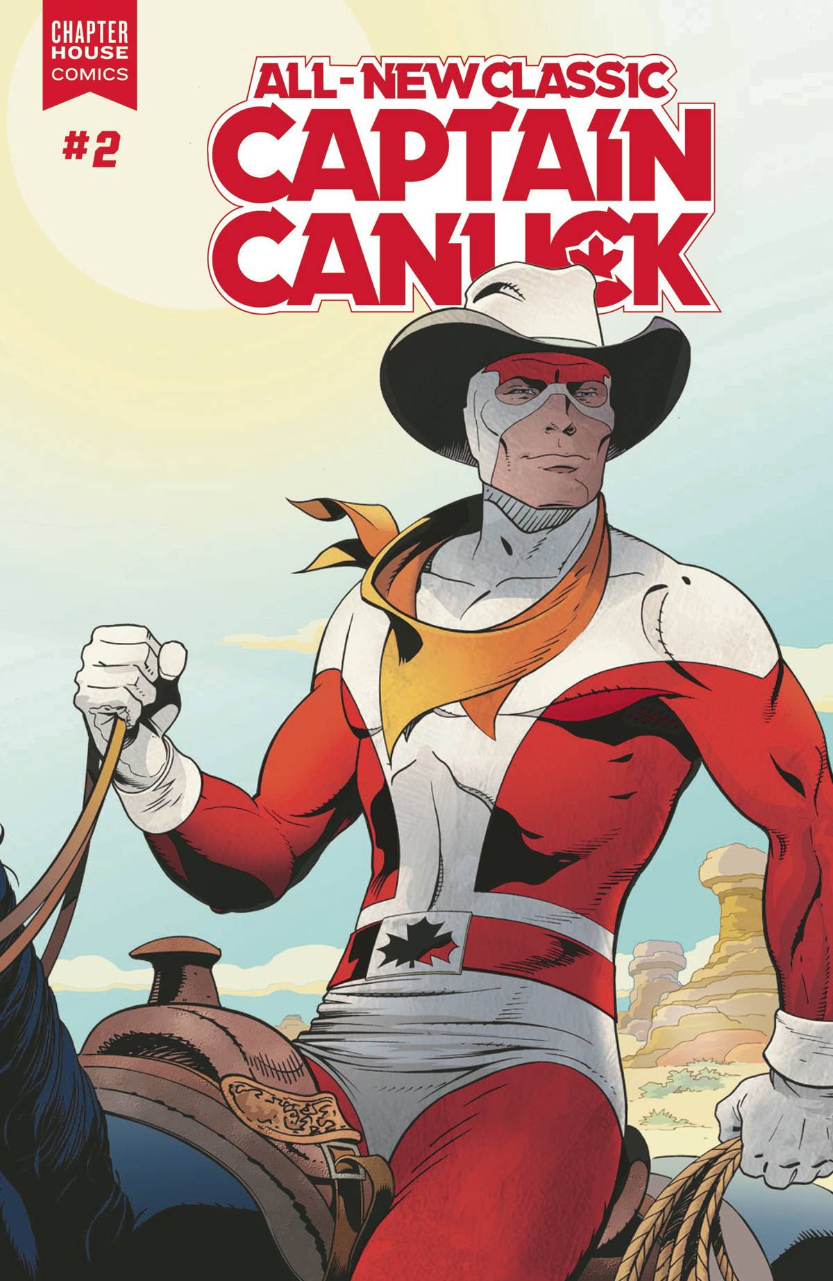 Thomas Evans as Captain Canuck Classic