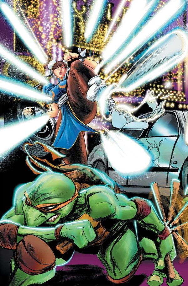 Teenage Mutant Ninja Turtles vs. Street Fighter #1 Reviews
