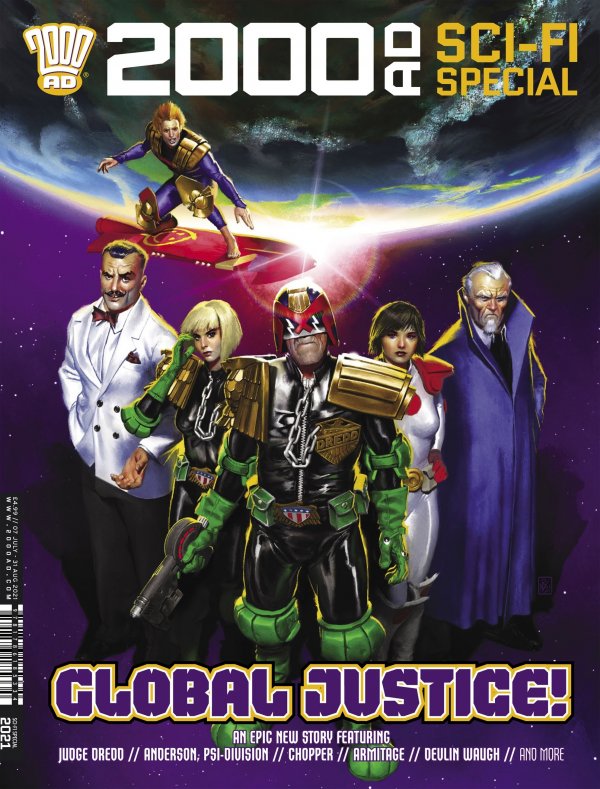 2000 AD Sci-Fi Special 2021 Reviews