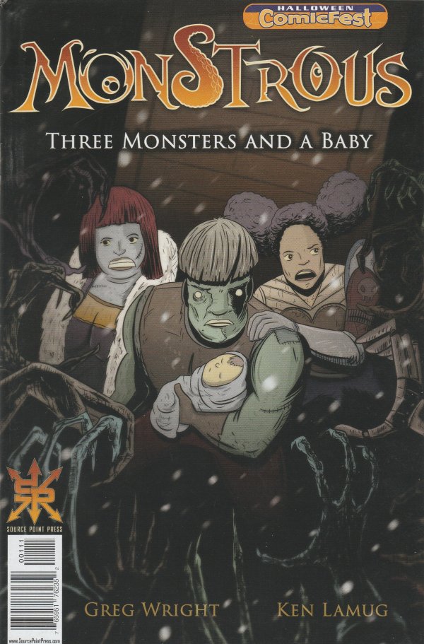 Halloween ComicFest 2018: Monstrous - Three Monsters and a Baby #1 Reviews