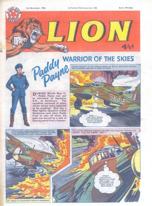 Lion #December 3rd, 1960 Reviews