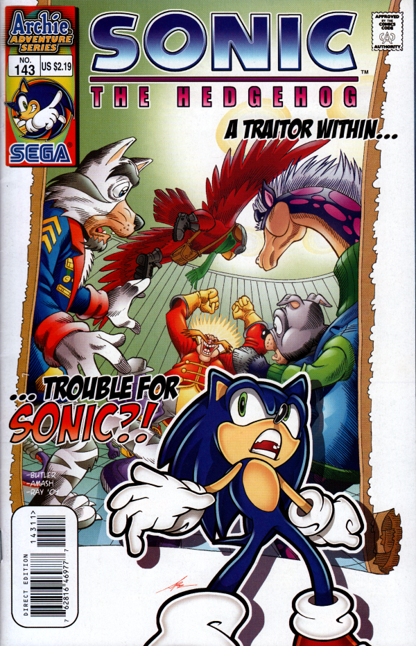 Locke the Echidna (Light Mobius) (Sonic the Hedgehog) - Archie Comics
