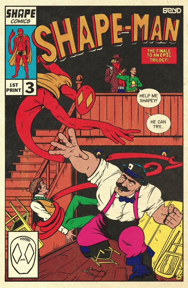 Shape-Man #3 Reviews