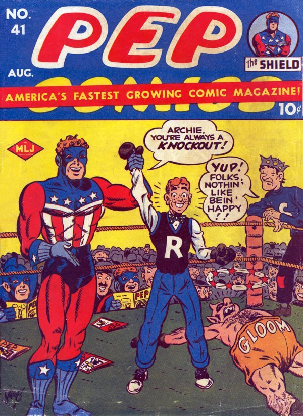 Jonathan Grayson as Captain Commando (Mighty Crusaders) - Archie Comics