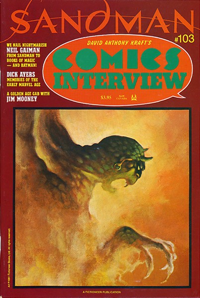 Comics Interview #103 Reviews