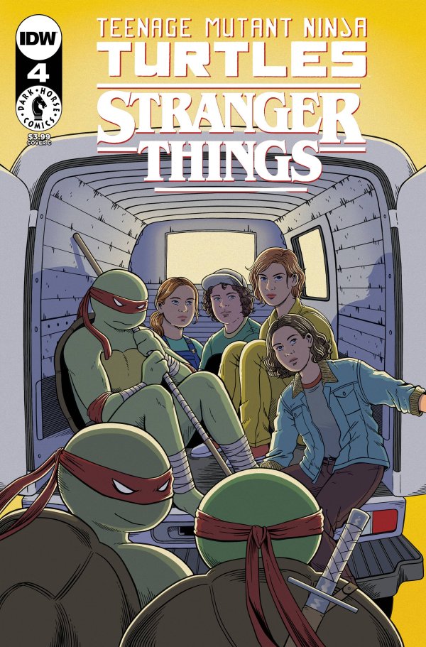 Teenage Mutant Ninja Turtles x Stranger Things #4 Reviews
