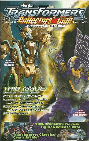 Transformers Collectors' Club #13 Reviews