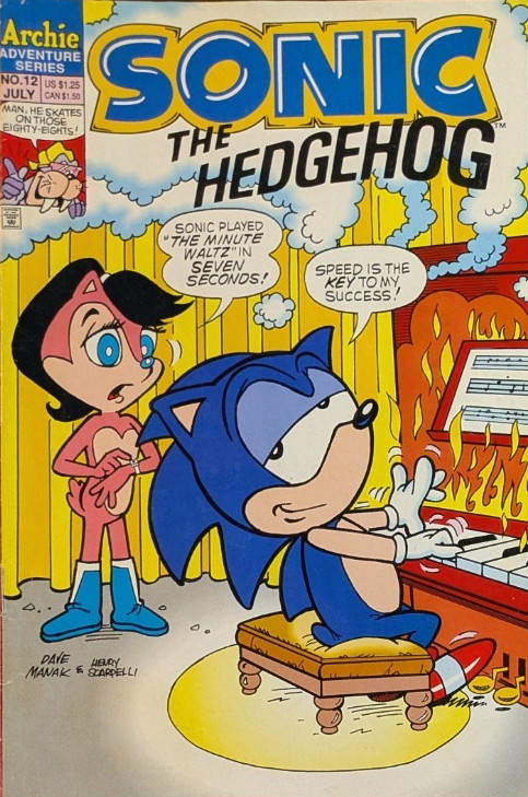 Prehistoric Antoine (Sonic the Hedgehog) - Archie Comics