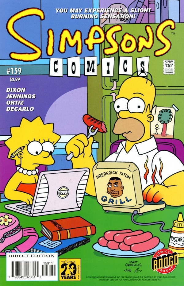 Simpsons Comics #159 Reviews