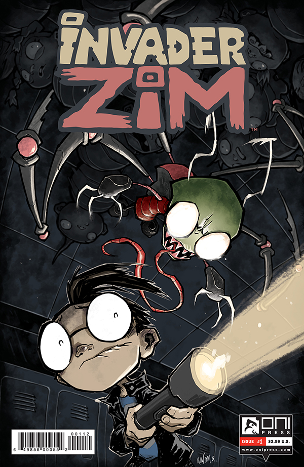 Jhonen Vasquez Invader Zim Comic