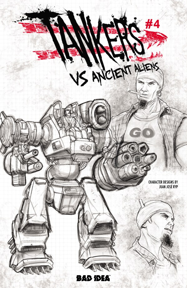 Tankers vs. Ancient Aliens #4 Preview