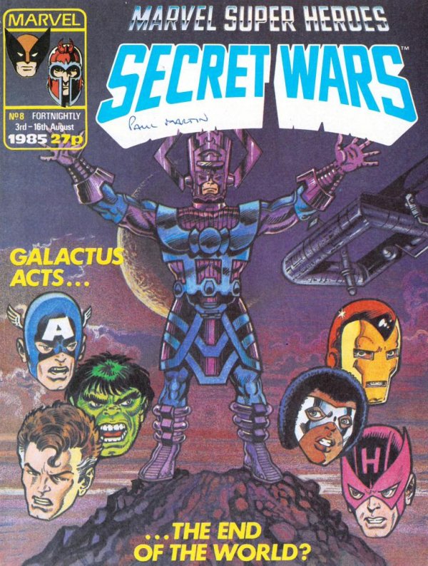 Marvel Super Heroes Secret Wars #8 Reviews