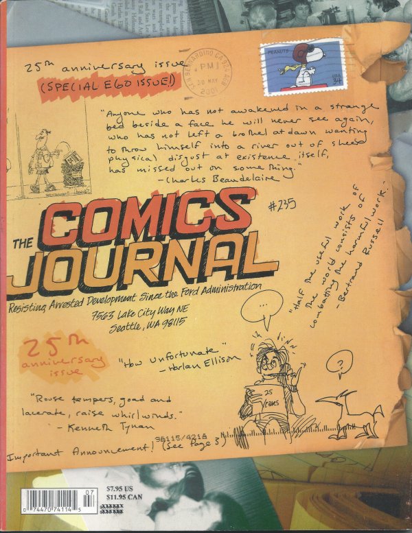 The Comics Journal #235 Reviews