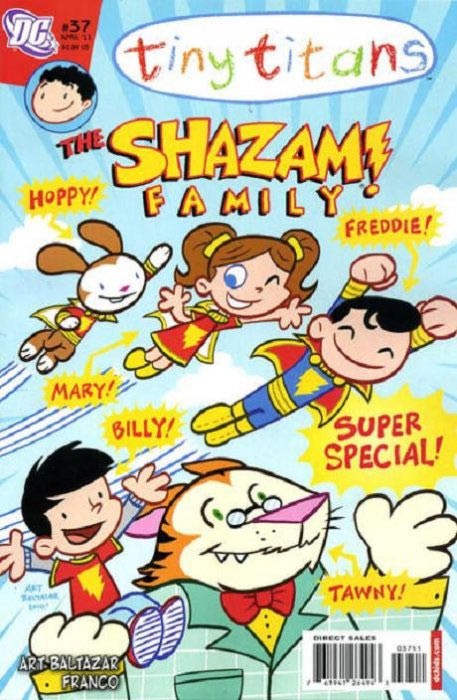 Billy Batson as Captain Marvel (Tiny Titans) - DC Comics