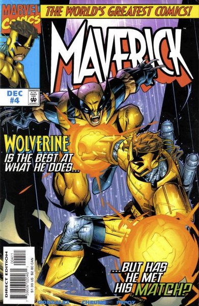 Christoph Nord as Maverick (Earth-616) - Marvel Comics