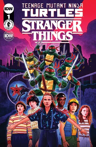Teenage Mutant Ninja Turtles x Stranger Things #1 Reviews