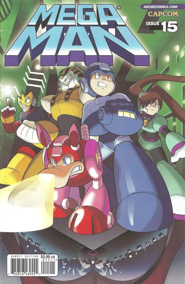 Tempo as Quake Woman (Mega Man) - Archie Comics