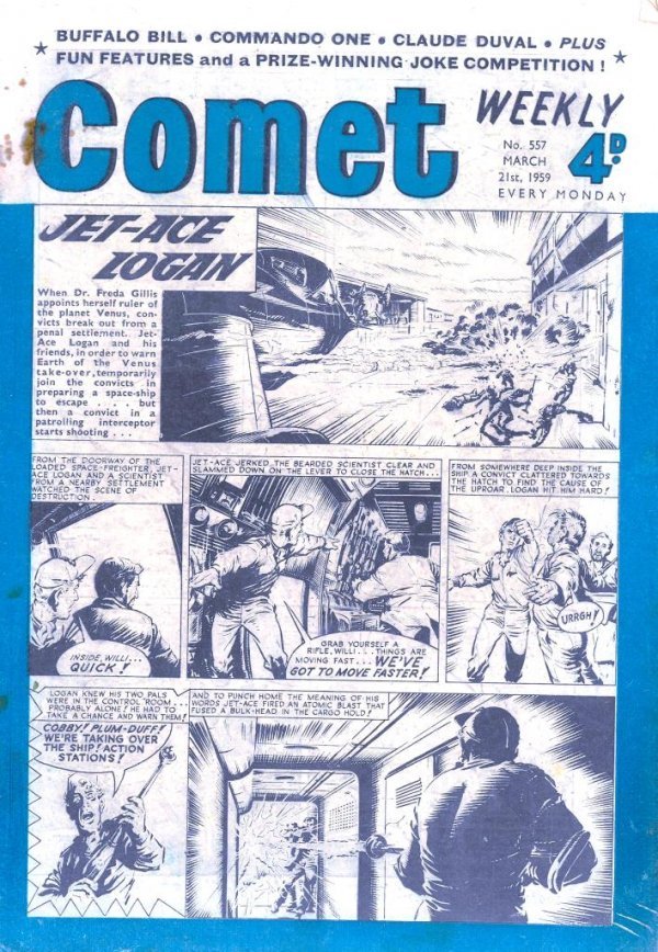 Comet Comic #557 Reviews