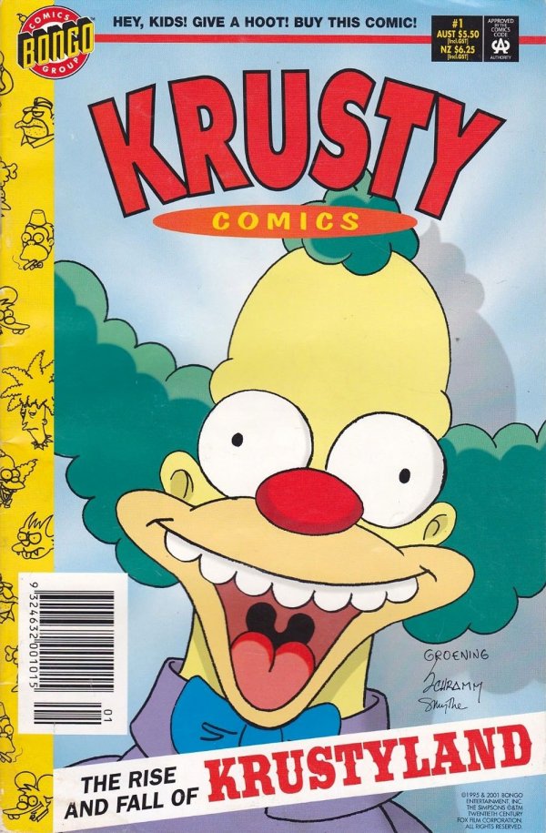 Krusty Comics #1 Reviews