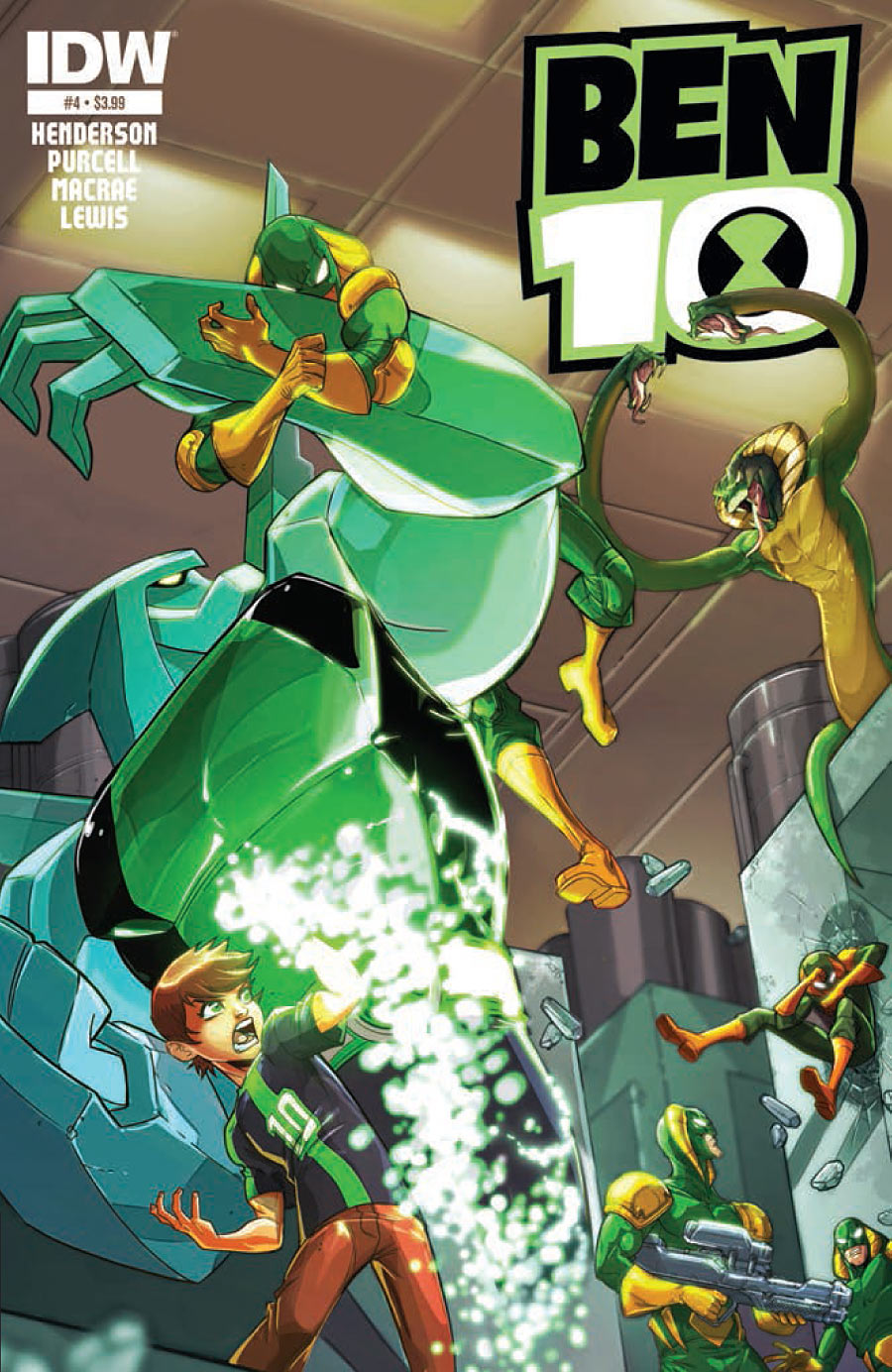 Ben Tennyson as Diamondhead (Ben 10) - DC Comics
