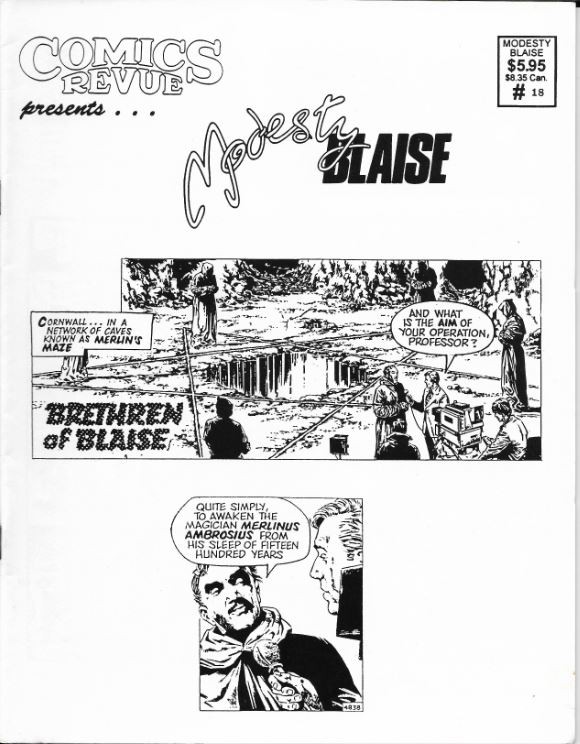 Comics Revue Presents: Modesty Blaise #18 Reviews