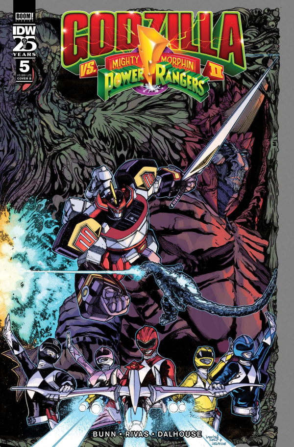 Godzilla vs. the Mighty Morphin Power Rangers II #5 Reviews