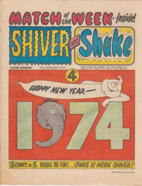 Shiver and Shake #January 5th, 1974 Reviews