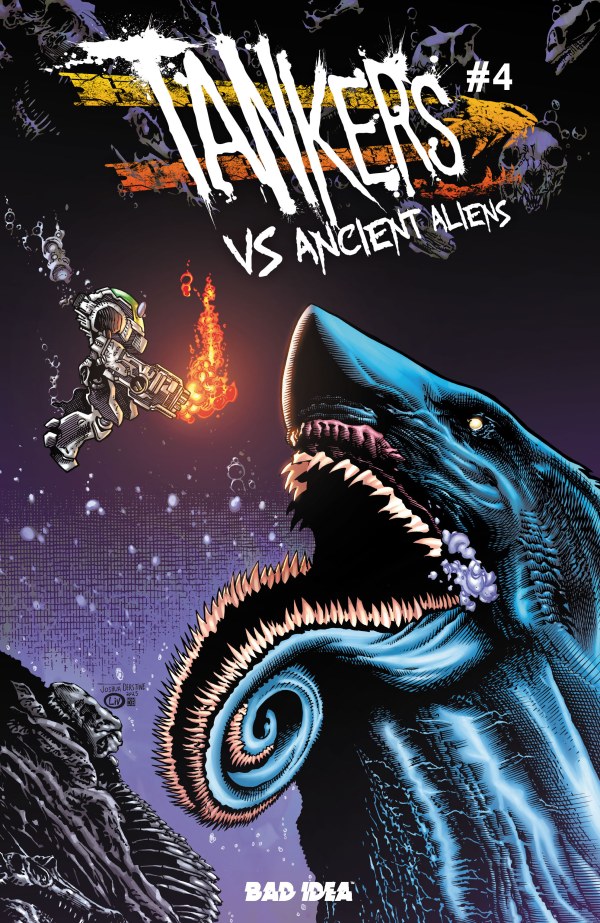 Tankers vs. Ancient Aliens #4 Preview