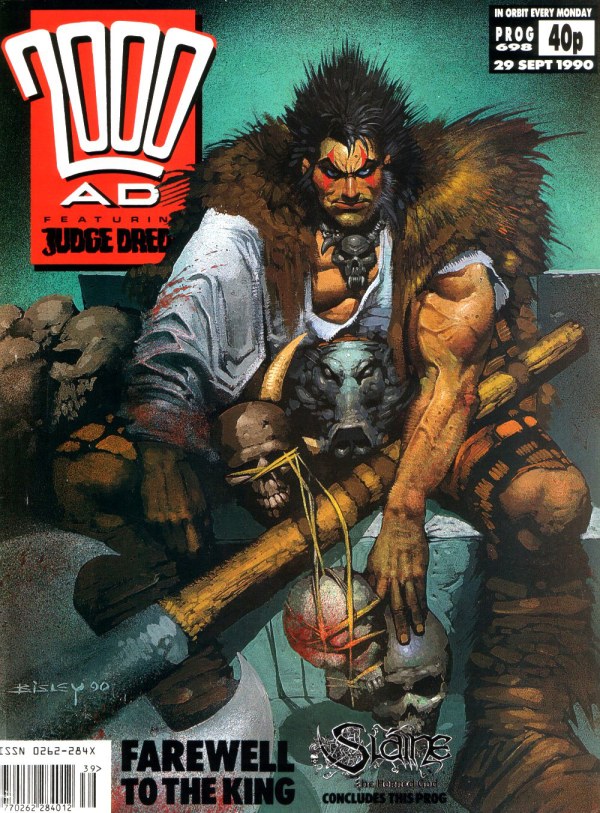 Sidney De'Ath as Judge Death (2000 AD) - Rebellion