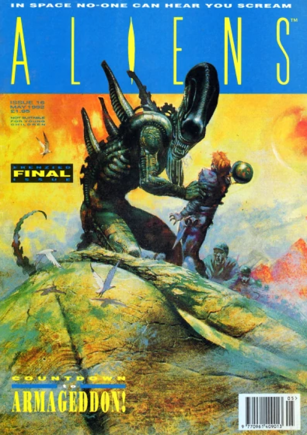 Xenomorph XX121 as Queen Mother (Aliens vs. Predator) - Marvel Comics