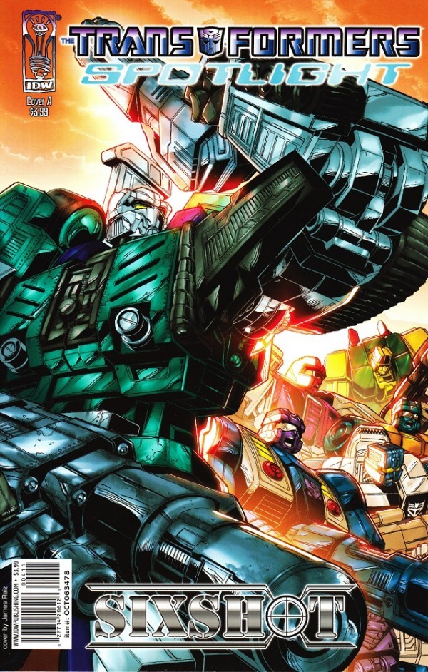 Sixshot (Transformers) - IDW Publishing