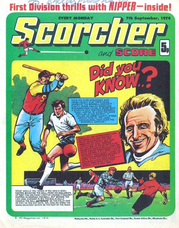 Scorcher #September 7th, 1974 Reviews