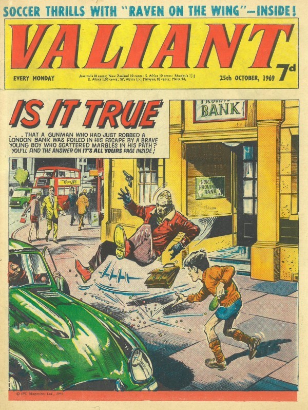 Valiant #October 25th, 1969 Reviews