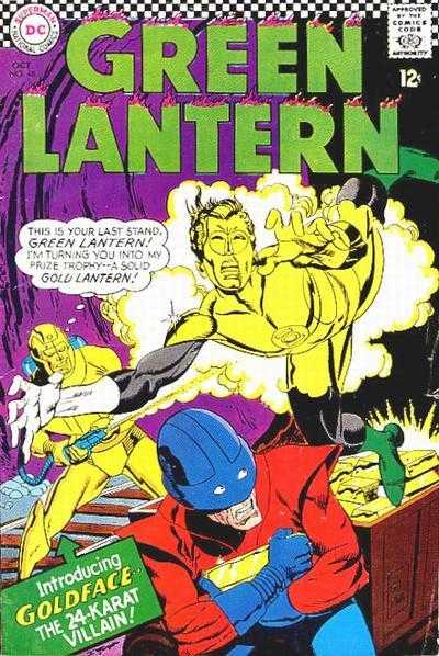 Keith Kenyon as Goldface (Earth-0) - DC Comics