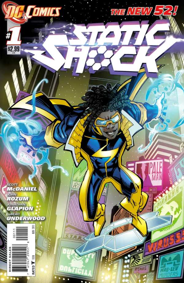 Virgil Hawkins as Static (Prime Earth) - DC Comics