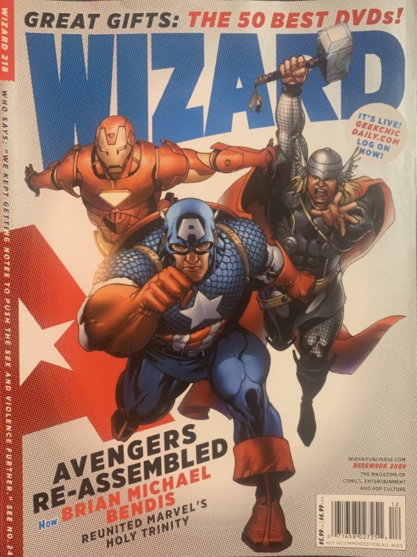 Wizard Magazine #218 Reviews