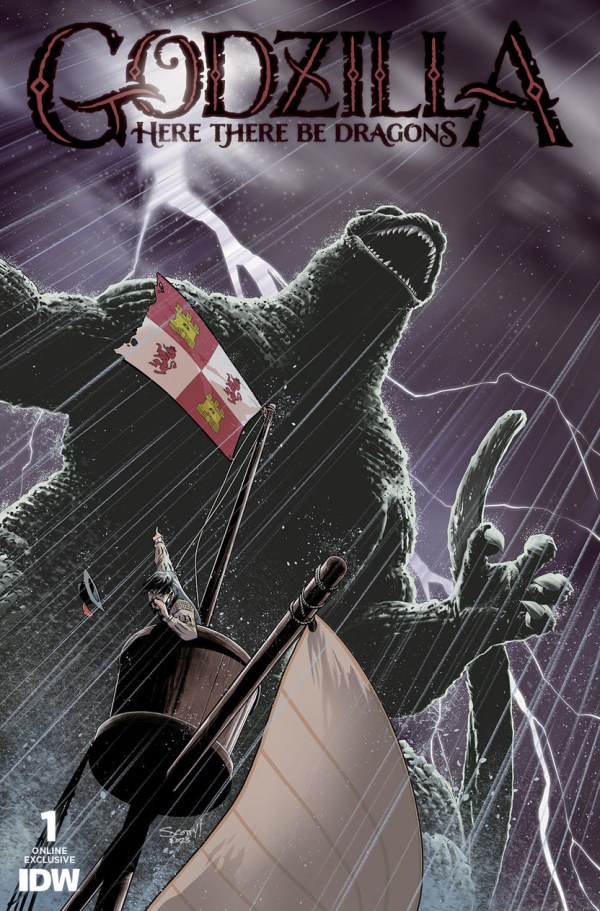 Godzilla: Here There Be Dragons #1 Reviews