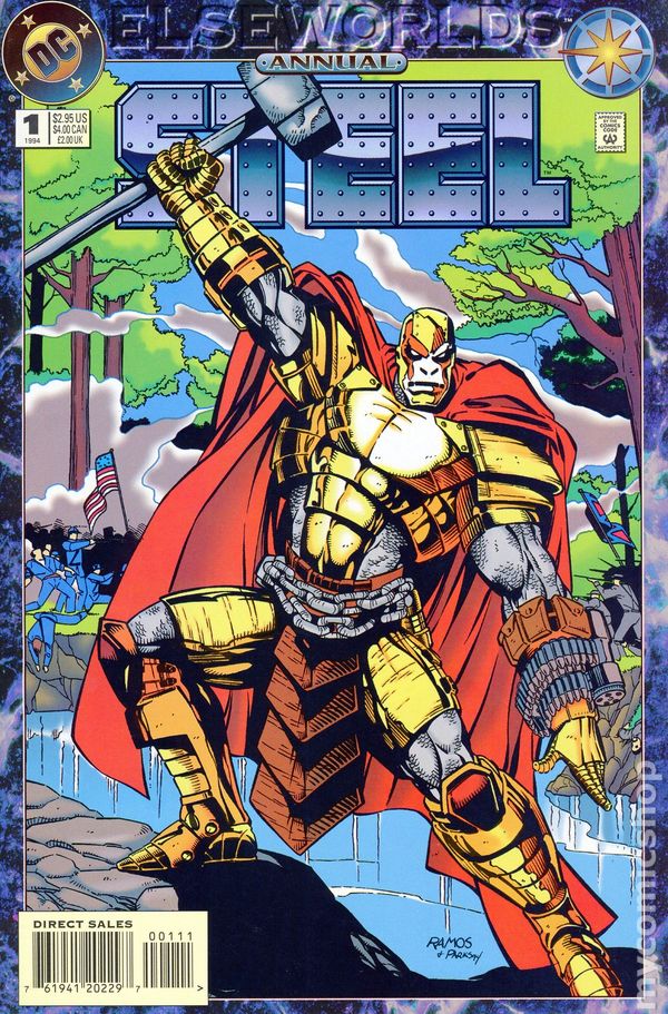 John Henry (Crucible of Freedom) as Steel (Elseworlds) - DC Comics