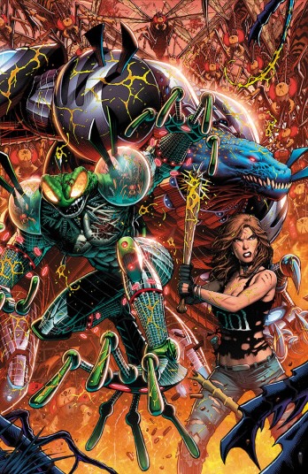 CyberFrog #3 Red Extermination Preview