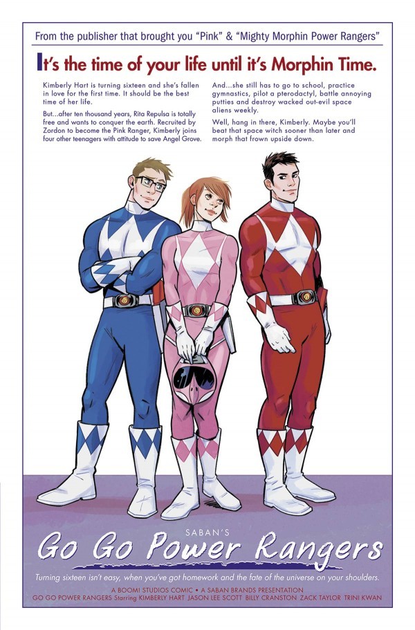 Go Go Power Rangers #1 Reviews