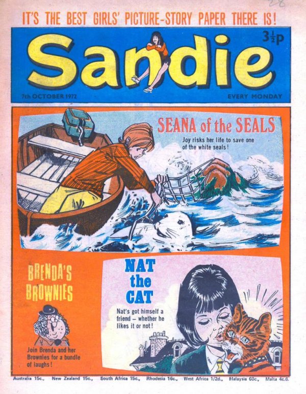 Sandie #October 7th, 1972 Reviews