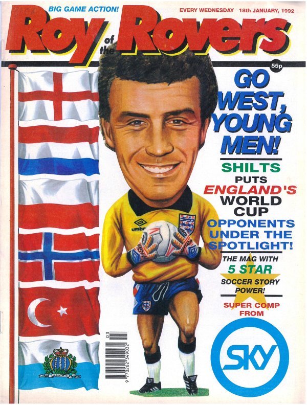 Roy of the Rovers #January 18th, 1992 Reviews