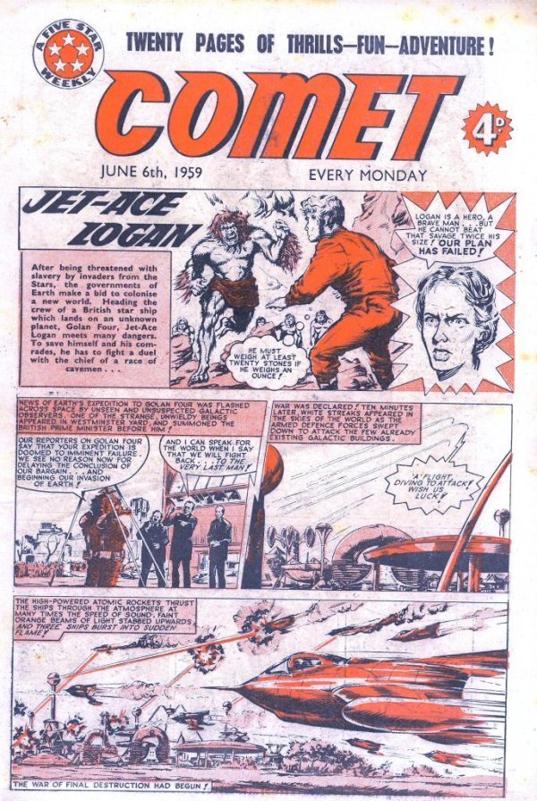 Comet Comic #568 Reviews