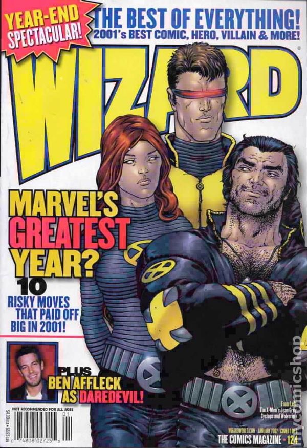 Wizard Magazine #124 Reviews