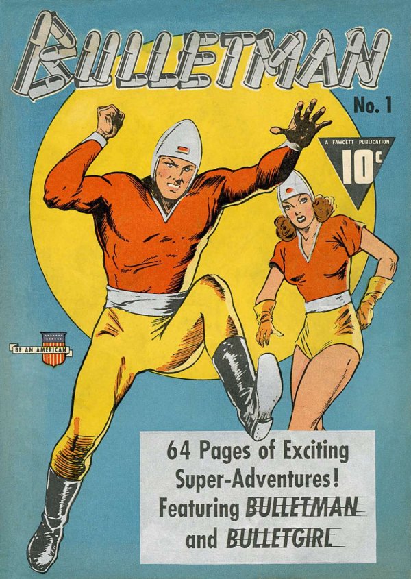 James Barr as Bulletman (Earth-S) - DC Comics