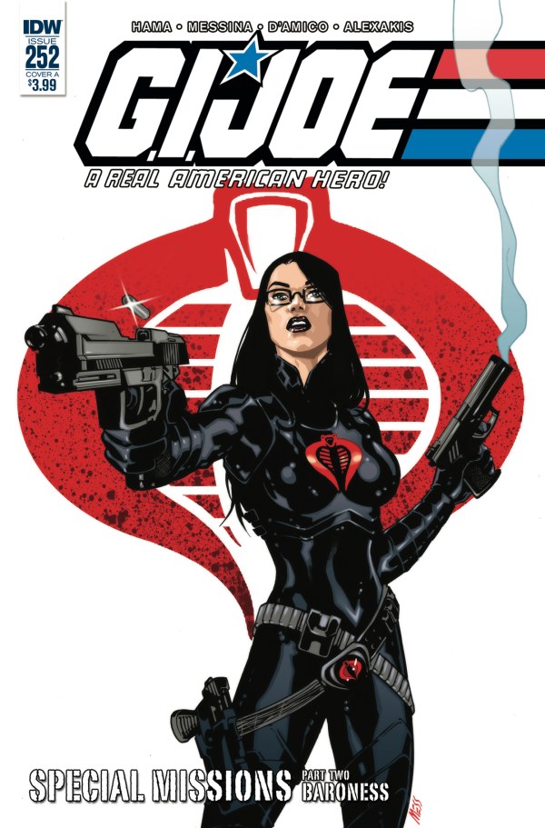 Anastasia DeCobray as Baroness (G.I. Joe) - IDW Publishing