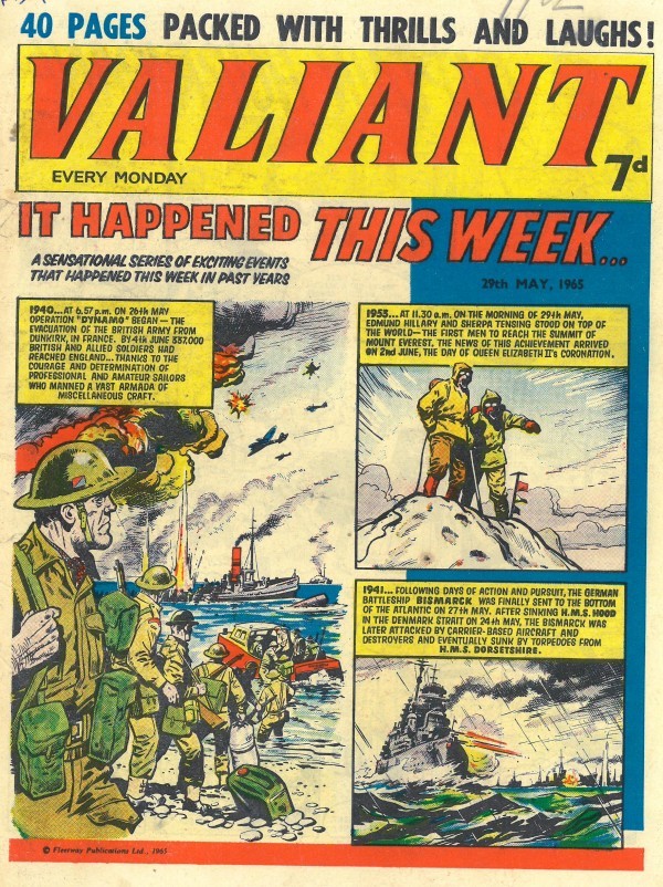 Valiant #May 29th, 1965 Reviews