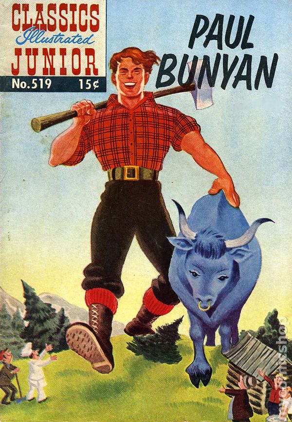Paul Bunyan Illustration