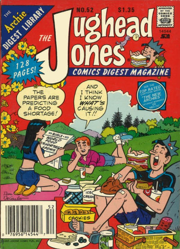 The Jughead Jones Comics Digest Magazine #52 Reviews